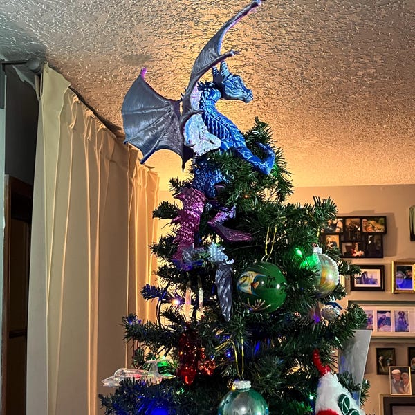 Epic Dragon Tree Topper - Etsy