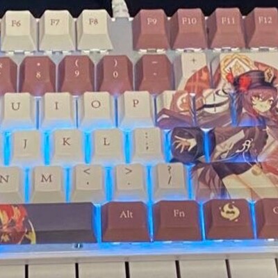 Baby Patrick Star Sitting on the Sofa Inspired Resin Artisan Keycap Key ...