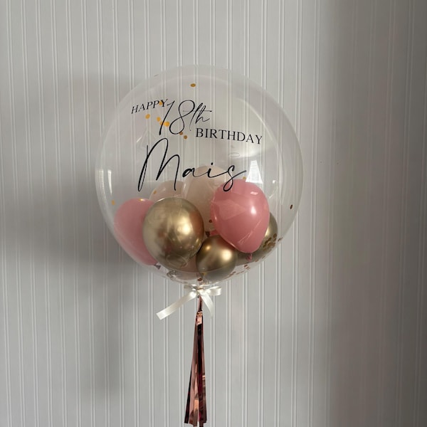 Hen Do Balloons Personalised - Bride to Be - Balloons - Personalised ...