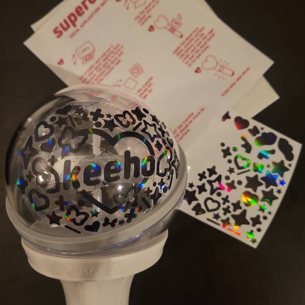 P1harmony K-pop Kpop Holo Decal Vinyl Lightstick Sticker - Etsy