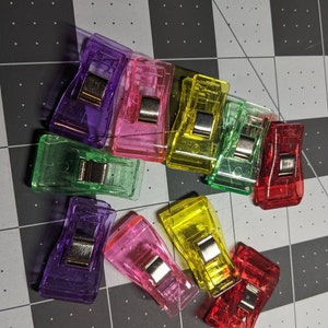 Fabric Clips Ever Sewn Rainbow Wonder Clips 10 Pk for - Etsy