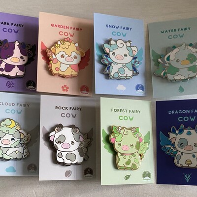 12 Birth Month Cow Stickers, Cute Cow Stickers, Waterproof Water Bottle ...
