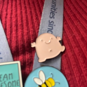 A Little Blob of Happiness Enamel Pin, Cute Pink Blob, Positive Enamel ...