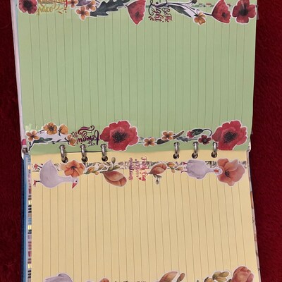 Poppy Flower Planner Stickers, Tiny Floral Planner Stickers, Botanical ...