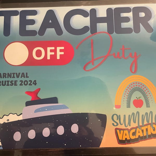 BUNDLE DIGITAL DOWNLOAD | Carnival Cruise Door Decorations | Teacher ...