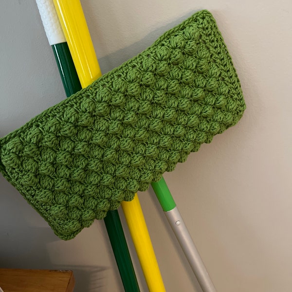 CROCHET PATTERN Swiffer Mop Cover | 3-in-1 Washable Cotton Reusable ...