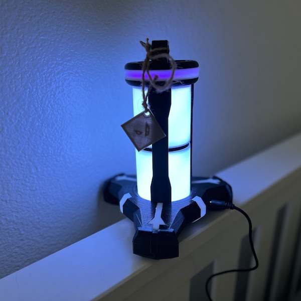 Valorant Spike Bomb RGB Night Light, Handmade 3D Printed, 21cm - Etsy