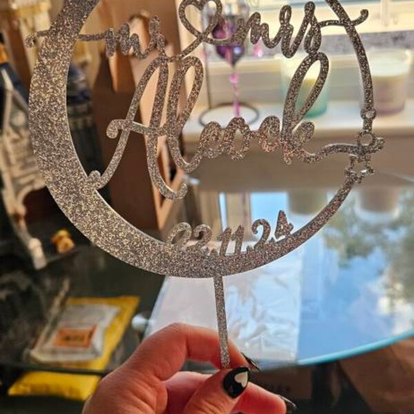 30th Anniversary Cake Topper, 30 Years of Love, 30th Wedding ...