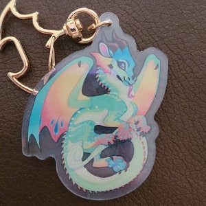 Qibli Wings of Fire Wof Double Sided Acrylic Charm - Etsy