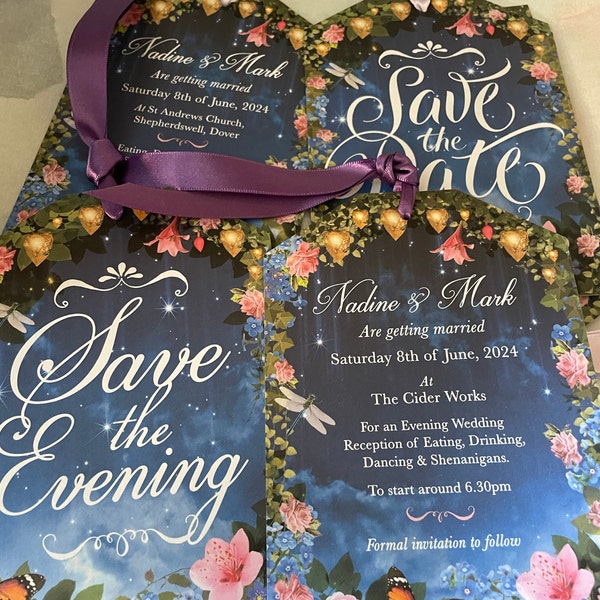 Tangled Wedding Invitation, Disney Wedding Invitation, Lilac Laser ...