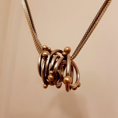 Danish Hans Henrik Nygaard 925 Silver Purple Rhinestone - Etsy