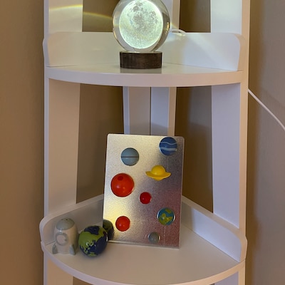 Steel Magnet Board, 11 X 8, Vision Board DIY Display Metal Magnet Board ...