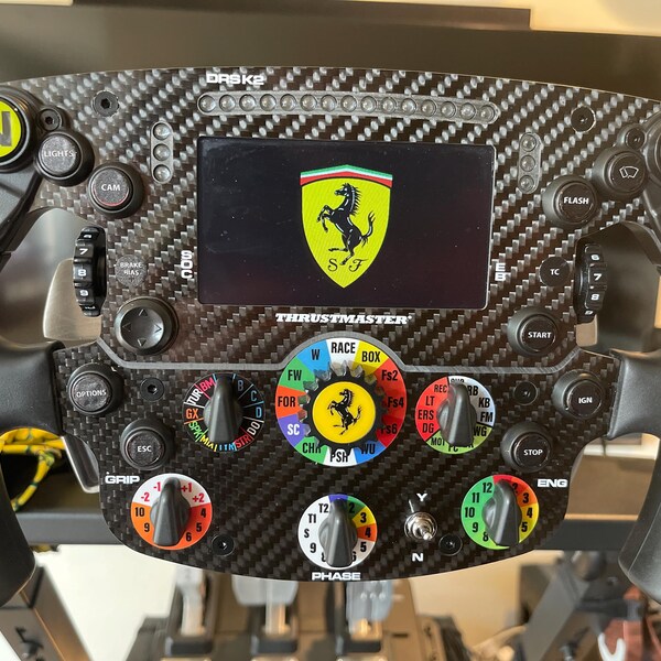 Fanatec Rally Module 10mm Stickers for Various Simulator Wheel/button ...