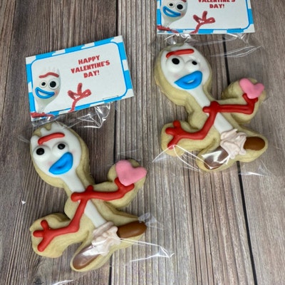 Forky Book Labels, Printable Forky Book Party Tags, Cards, Toy Story 4 ...