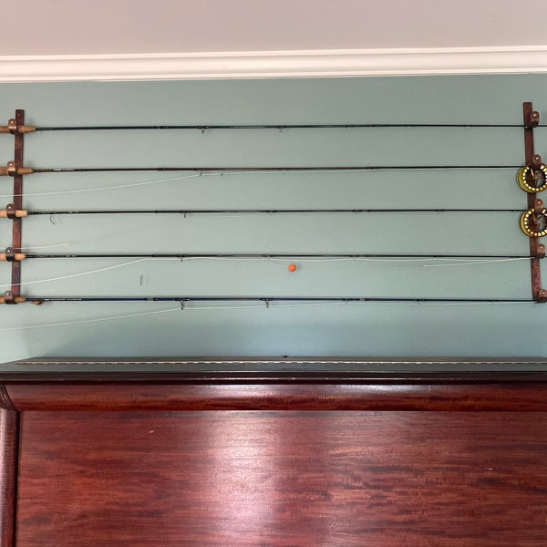 Fly Fishing 2 Rod Holder, Two, Double, Fishing Pole Holder, Fishing Rod ...