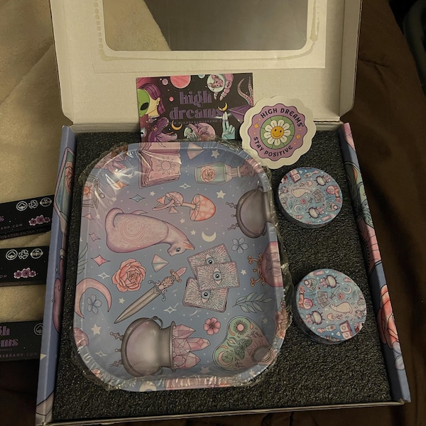 Mystery Rolling Trays Metal Rolling Tray Unique Design Tray Small ...