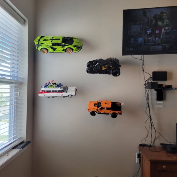 Lego Technic Car Wall Mount, Display Kit for Mclaren, Ferrari, Porsche ...