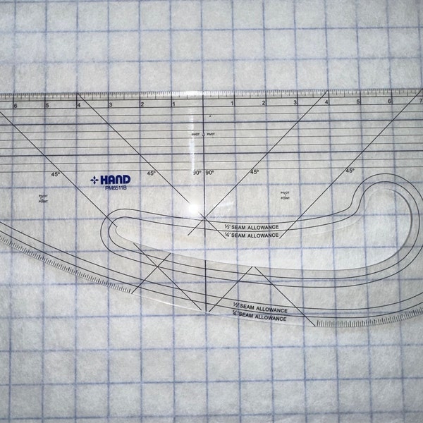 HAND Ruler Pattern Marking, Pattern Making, Tailor, Students - Metric ...
