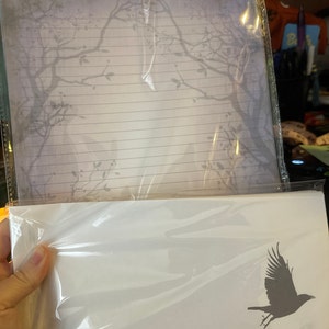 Rainbow Wolf Writing Paper Wolf Letter Paper Spirit Animal Stationery ...