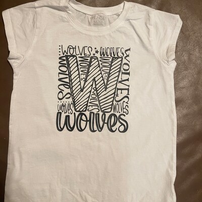 WOLVES Typography SVG, Wolves Basketball Svg, Wolves Svg, Wolves School ...