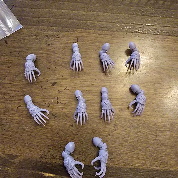 10 Nocturnal Claws Bundle (set of 5 Left+right) | OFFICIAL PREMIUM 8K ...