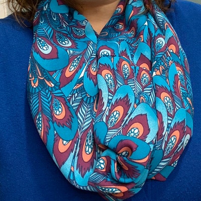 Choose Your Colors Secret Pocket Infinity Scarf Choose a - Etsy