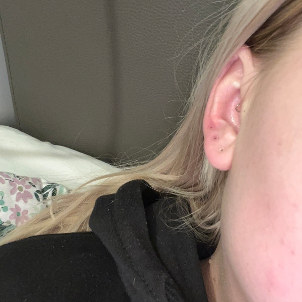 Clear Septum Retainer. Invisible Plastic Septum Ring Piercing. Clear ...