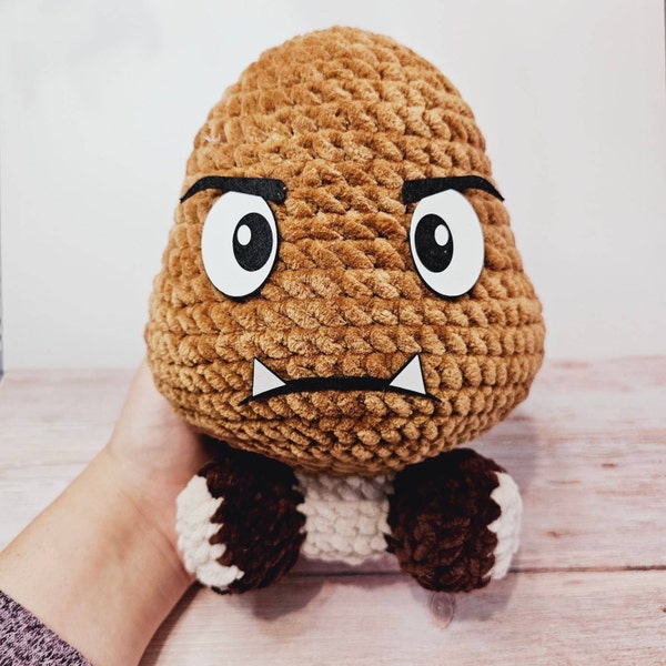 CROCHET PATTERN - Goomba Super Mario Bros - PDF File- English, French ...