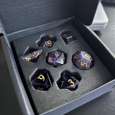 Sea Turtle Dnd Dice Set Ocean Theme Black Glass Dnd Dice Set Dungeons ...