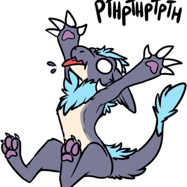 READ DISCLAIMER Character Digital Art Wickerbeast Stickers Base ...