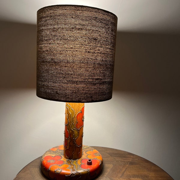 Retro 70s Lampshade - Etsy UK