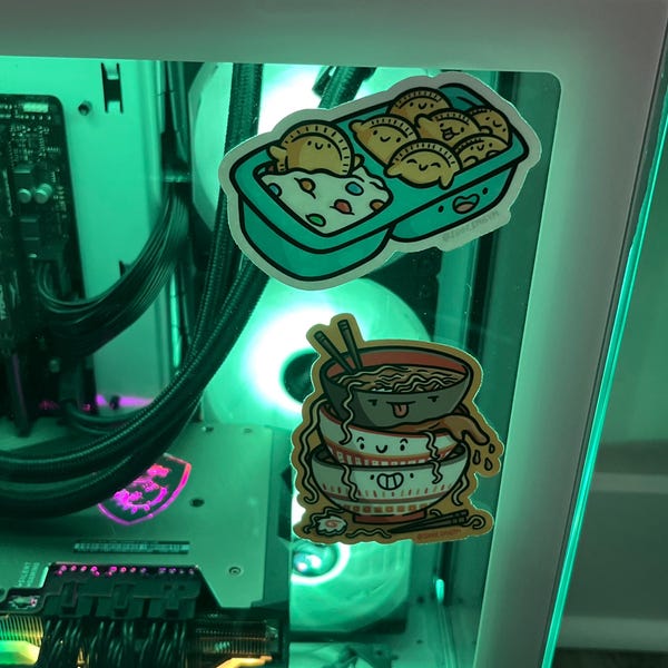 Sandwich Dude Sticker Weatherproof Vinyl Sticker Kawaii Sticker Cute ...