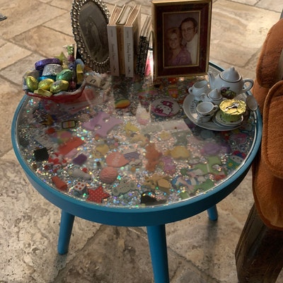 Table Record Vinyl Unique Coffee Table Music Lover Decor - Etsy