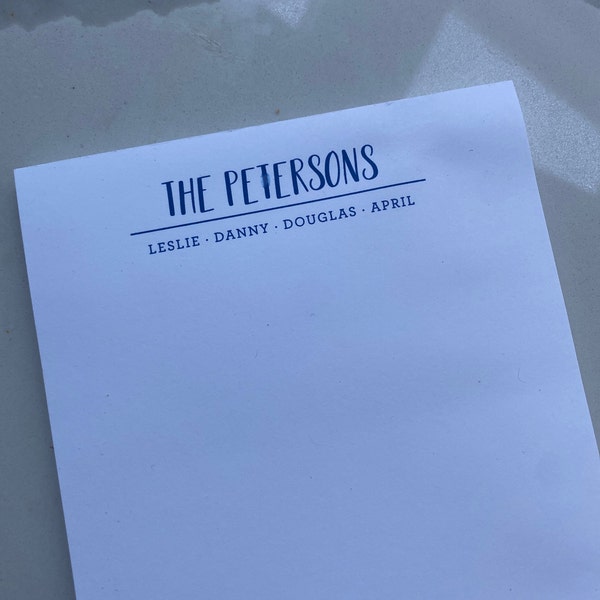 Custom Wedding Notepad, Personalized Bridal Notepad, Wedding to Do List ...