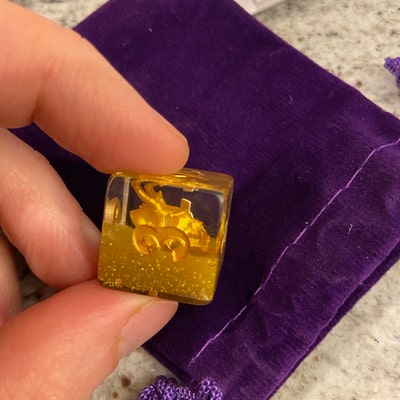 Dragon Skull Large D6 Dice, Role Playing Game, D&D D6 Dice Set ...