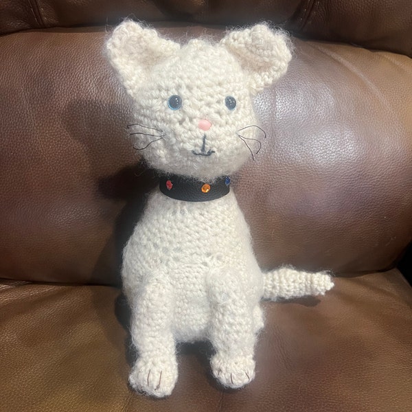 Crochet Cat Pattern, Cat Amigurumi Pattern, Crochet Cream Cat Pattern ...