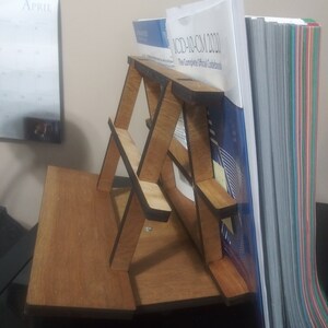 2-sided Medical Coding Rotating Book Carousel Stand Wood | Etsy