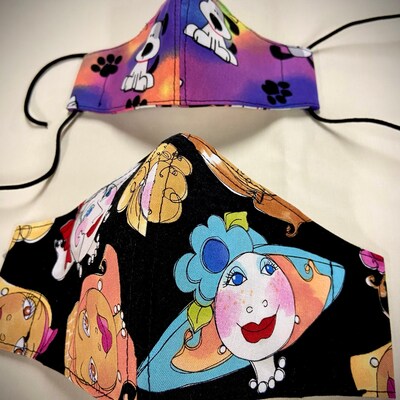 Happy Face Face Mask, Smile Face Mask, Happy Face Mask, Happy Face ...