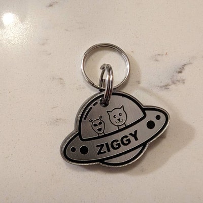 Personalized LED Dog Tag Light up Dog Tag Color Changing - Etsy