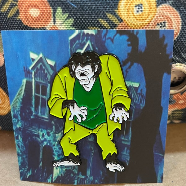 Villains Enamel Pins - Creeper Phantom Shadow Red Beard Tar Monster ...