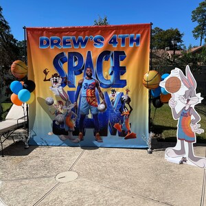 Baby Space Jam Backdrop Baby Shower Backdrop Vinyl Backdrop | Etsy