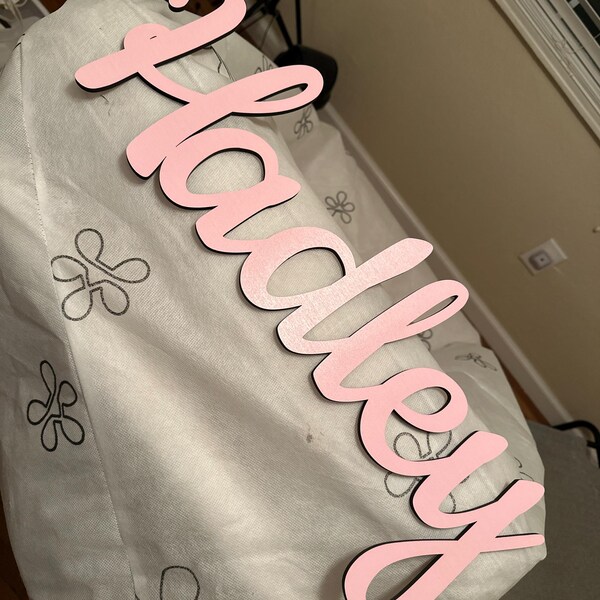 Personalized Wooden Name Sign for Nursery Custom Name Sign Name Wall ...