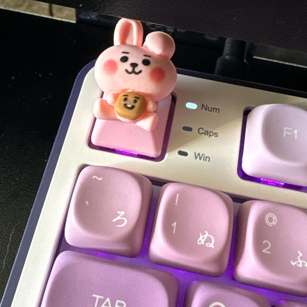 Kawaii Character Keycaps, Animal Keycaps, Cute Keycaps 1pc - Etsy