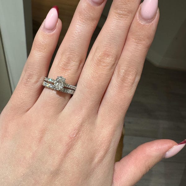 Tacori Style Moissanite Art Deco Engagement Ring,vintage Diamond ...