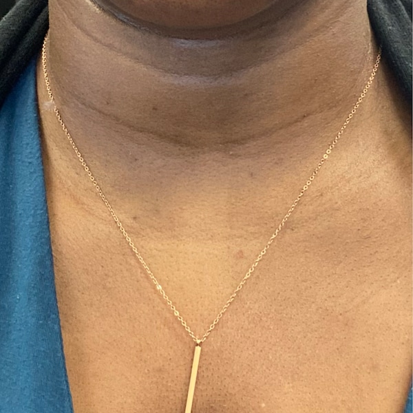 Double Chain Gold Necklace Set of 2, Combo Necklaces Set, Custom Gift ...