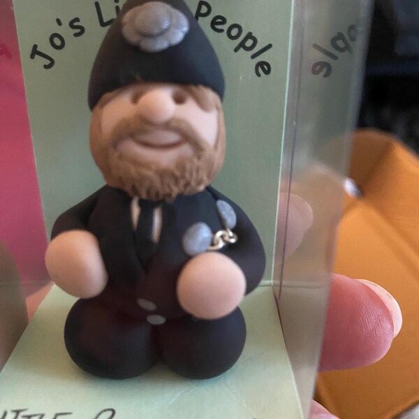 Police Officer Policeman Policewoman Collectable Clay Figure - Etsy UK