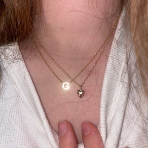 Dainty Sunflower Necklace / Gold Sunflower Necklace / Silver Flower ...