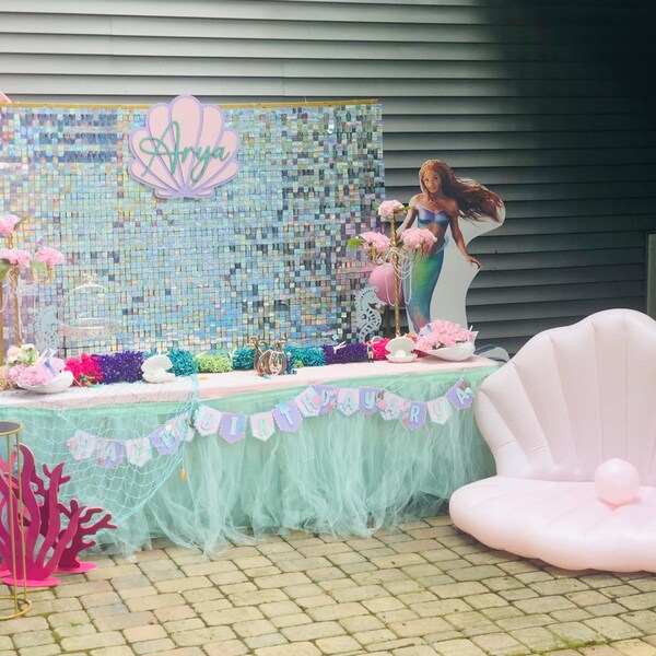 Personalized Seashell Name Sign - Under the Sea Wooden Sign - Ocean ...