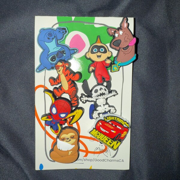 Shoe Charms | Cartoon Charms | Kid Friendly Gifts | Princess Charms ...