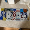 Pick Your Letters & Numbers Raised/embossed License Plate Letters and ...